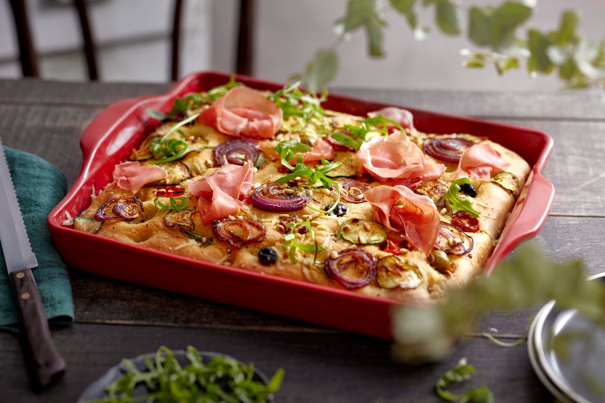 Italian Focaccia Bread | Emile Henry USA