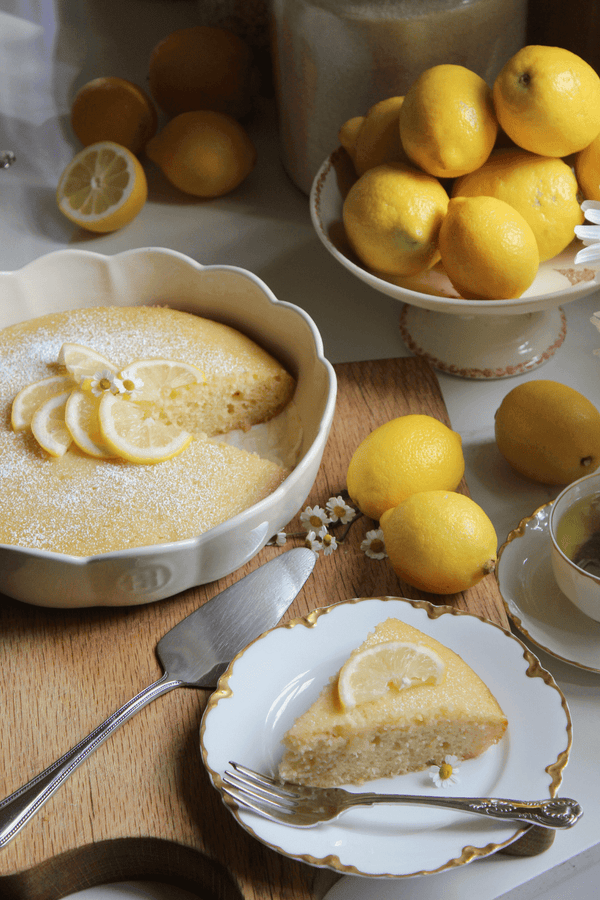 Emile Henry French Lemon Yogurt Cake Recipe by Katherine Burns, @rue ...