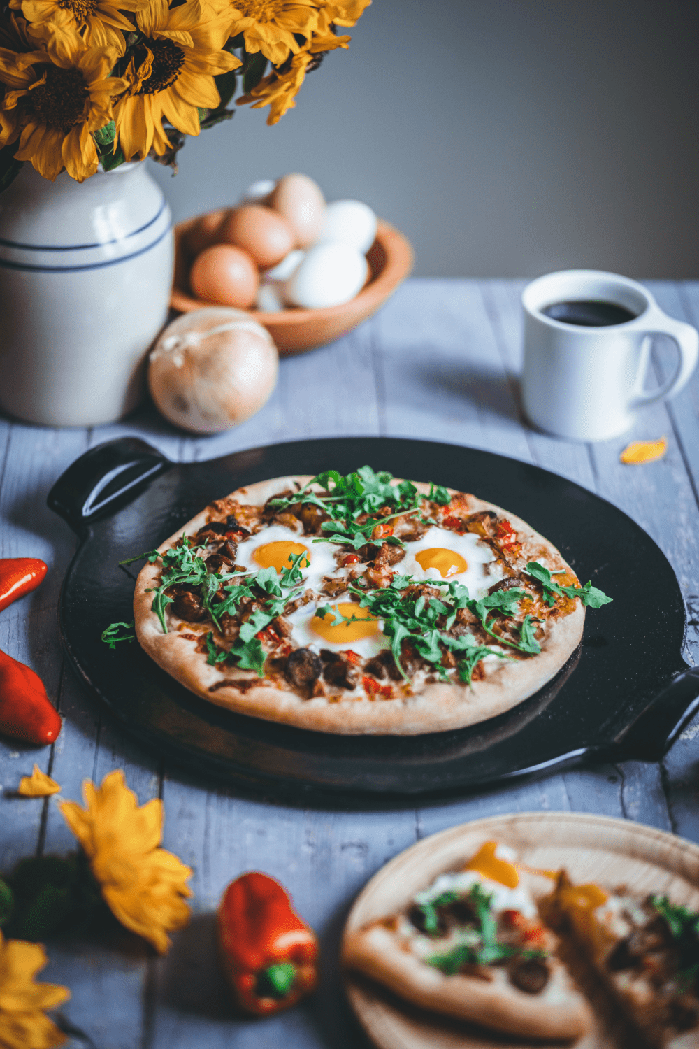 Emile Henry Breakfast Pizza Recipe by Marissa Feldman, @marissamakes ...