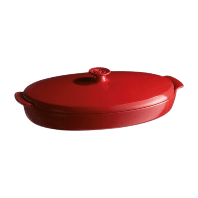 Oval Covered Baker / Fish Steamer | Emile Henry USA | Made In France
