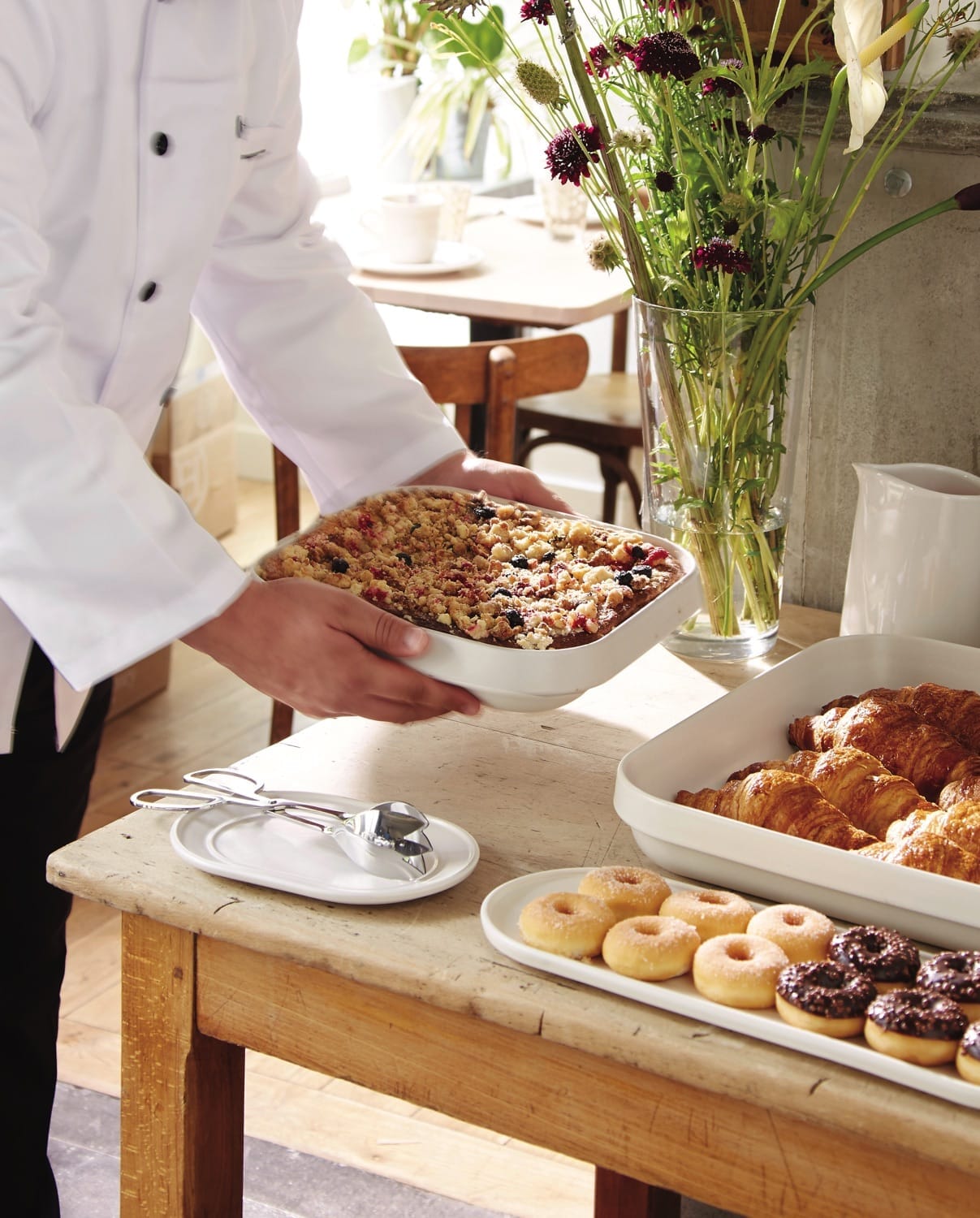 Welcome Square Baking Dish | Emile Henry USA | Made In France